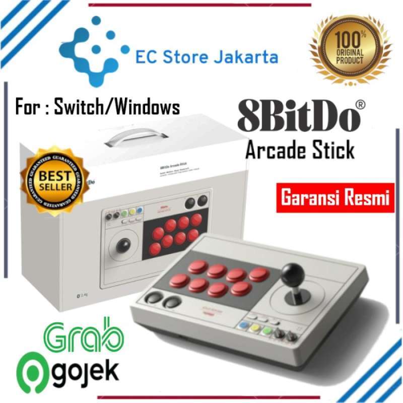 Jual 8bitdo Joystick Arcade Fighting Stick For Switch Window Steam ...
