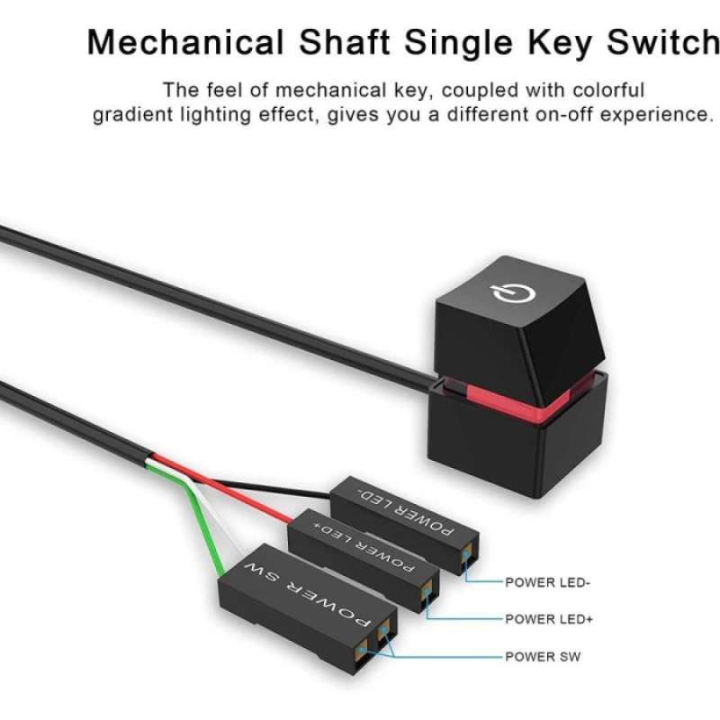 Jual Kabel Front Panel Tombol Power Cpu Switch Eksternal Desktop 2m ...