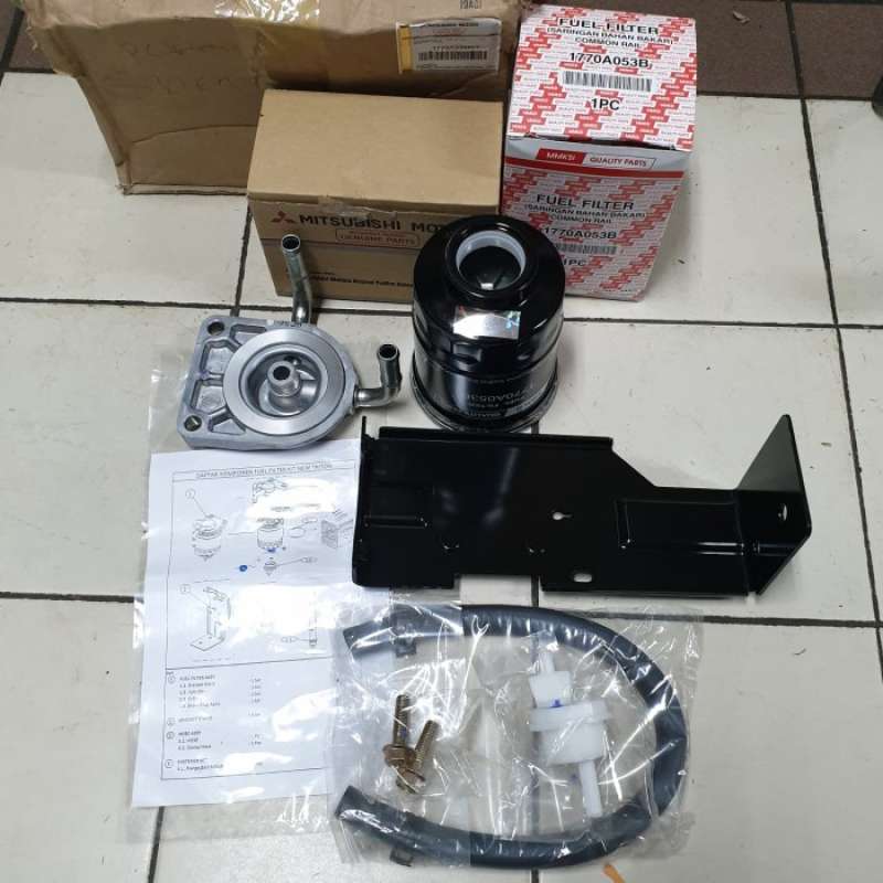 Promo Double Fuel Filter Solar Asli Mitsubishi All New Pajero Sport ...