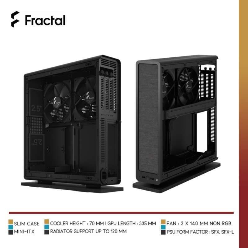 Jual Fractal Design Ridge | Small Form Factor Case Di Seller Sweet Shop ...