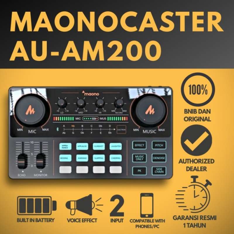 Jual Sound Card External Maono Au-am200 Maonocaster Podcast Studio ...