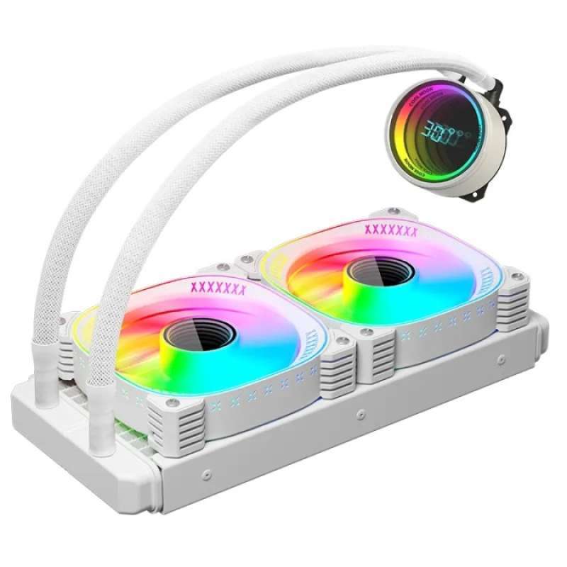 Jual Coolmoon Icemoon 240 Radiator Water Cooling Argb Temperature ...