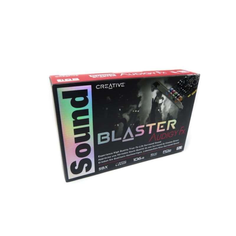 Jual Creative Labs Sound Blaster Audigy Fx Pcie 5.1 Sound Card With Sbx ...