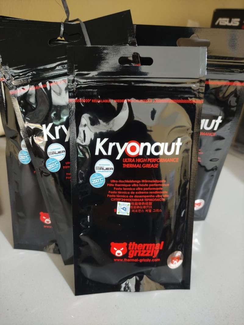 Jual Thermal Grizzly Kryonaut 1 Gram Thermal Paste Pasta Processor Di ...
