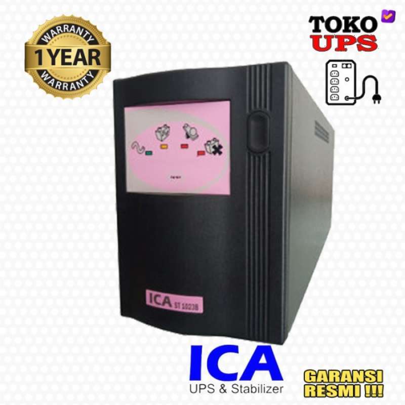 Jual Ups Ica St1023b Pure Sinewave 2000va 1000w Line Interactive Di ...