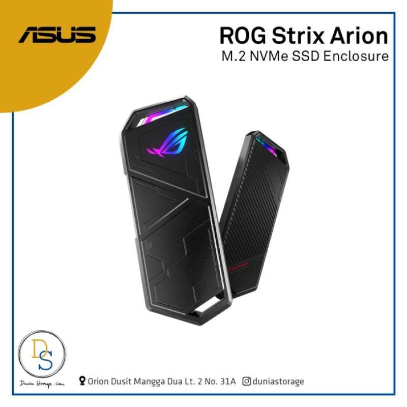 Jual Asus Rog Strix Arion M.2 Nvme Ssd Enclosure - + Nvme 500gb Di ...