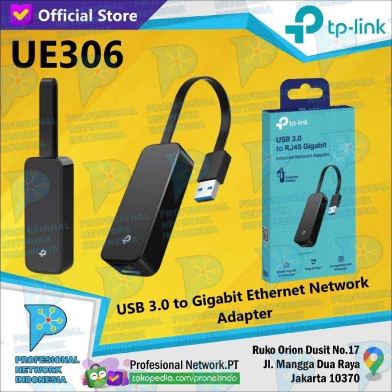 Jual Tp Link Ue Usb To Gigabit Ethernet Network Adapter Usb Di Seller Kingyo Cengkareng
