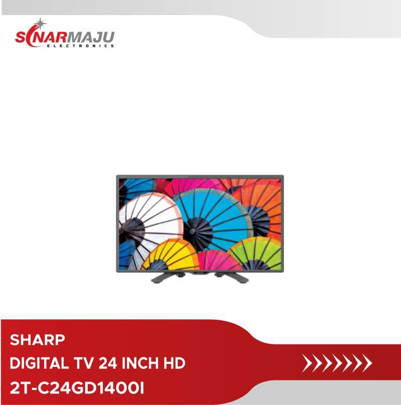 Led Sharp 24 Inch Digital Bluetooth Garansi Resmi Indonesia 🔥 Harga ...