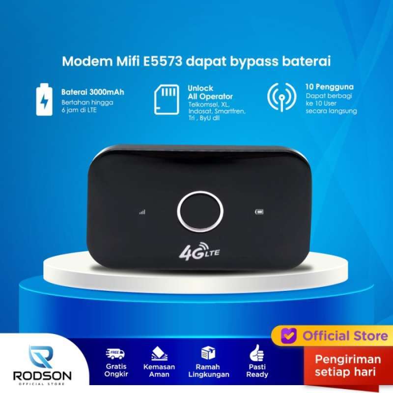 Jual Modem Wifi E5573 E5573c 300mbps Mifi 4g Lte Unlock All Operator Di Seller Kingyo ...