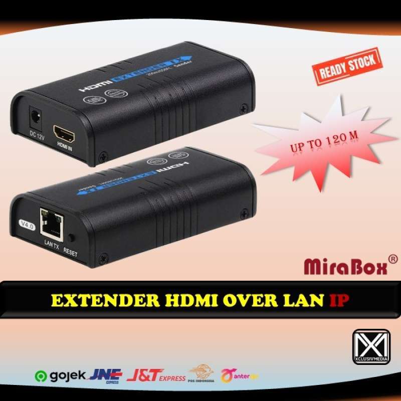 Jual Mirabox Hdmi Ip Extender Over Lan / Utp 1080p@60hz 120m Multi ...