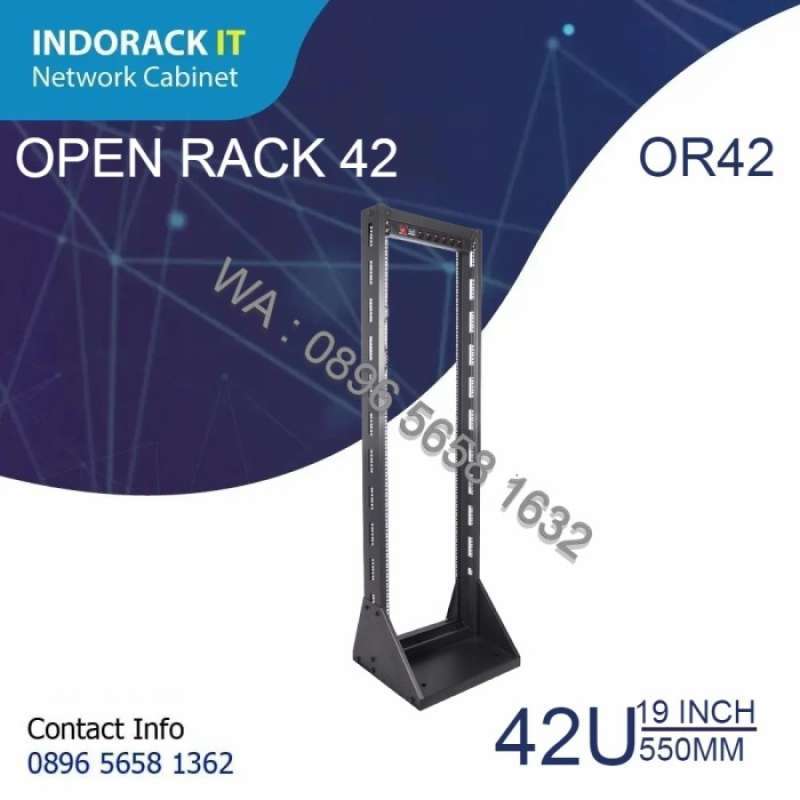 Jual Open Rack Indorack Rack Server 42u Or42 Di Seller Velvet Store ...