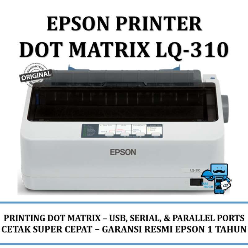 Jual Epson Printer Dot Matrix 24 Pin Lq-310 Di Seller Velvet Store ...
