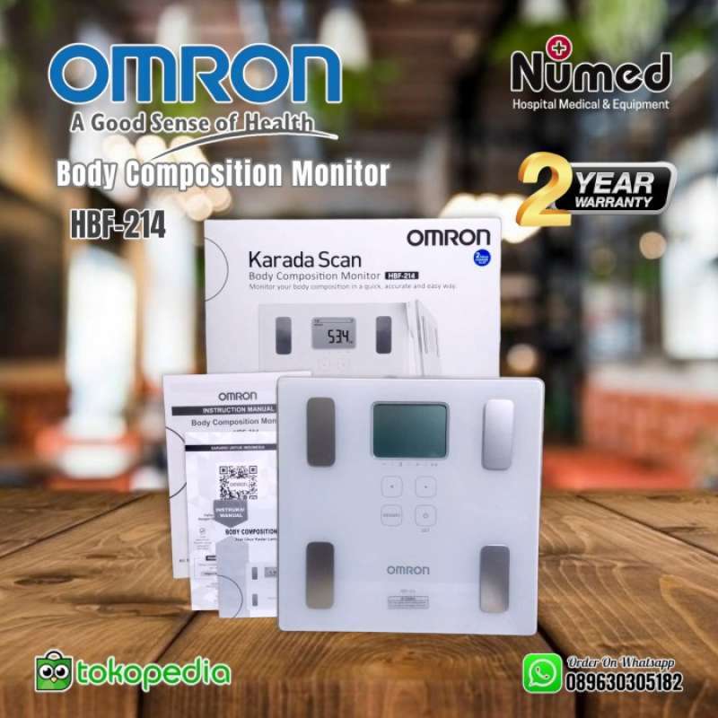 Promo Omron Karada Scan Hbf-214 / Timbangan Badan Digital Komposisi ...