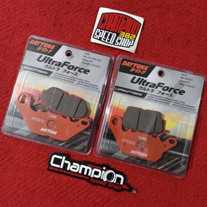 Promo Kampas Rem Depan Belakang Daytona Lapinus Fiber Yamaha Nmax ...
