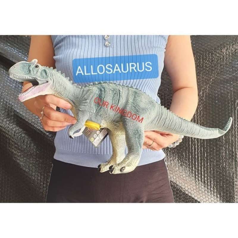 Jual Mainan Dinosaurus Tyrex Orange Super Jumbo Besar Boneka Dino Karet ...