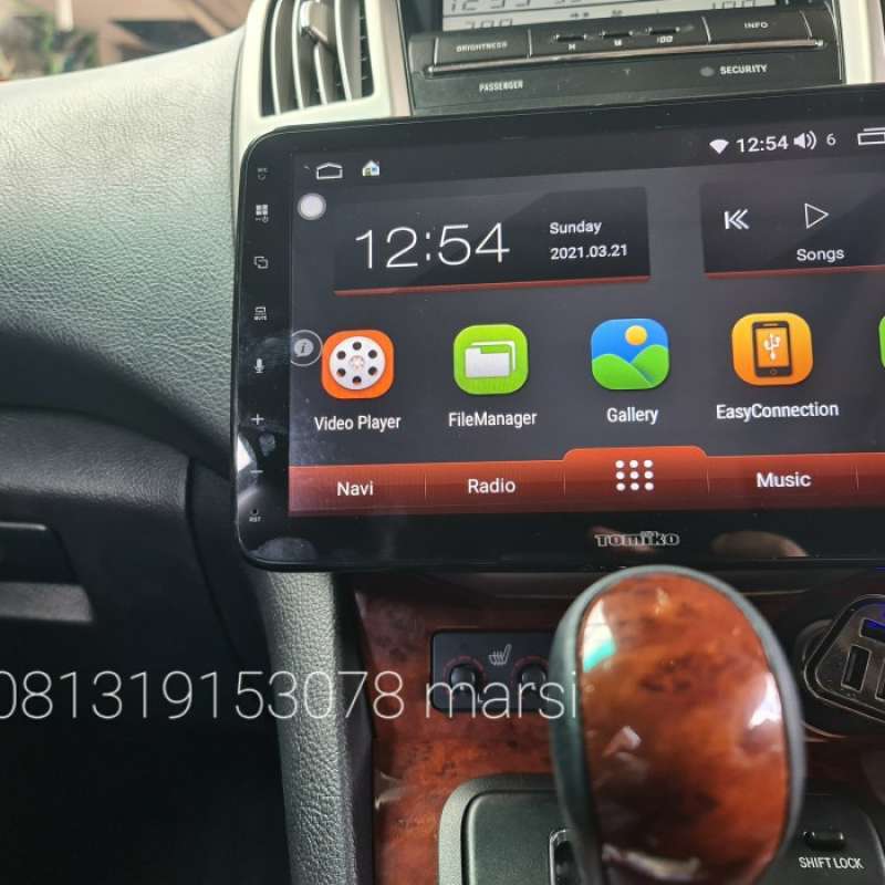 Promo Upgrade Head Unit Harrier | Android Tomiko Tmk1055mx | Tomiko ...