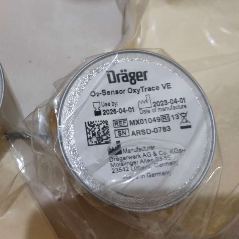 Promo O2 / Oksigen Sensor Oxy Trace Ve Drager Savina Diskon 33% Di ...