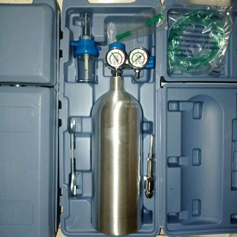 Promo Tabung Oksigen Portable 2liter Protable Oksigen 2lt Diskon 33% Di ...