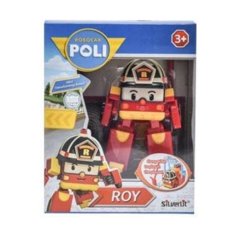 Jual Robocar Poli Mini Transforming Robot Roy 83049 Mainan Anak ...