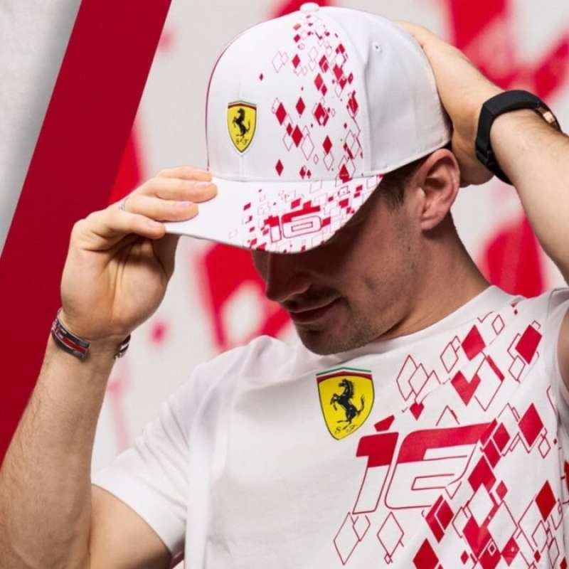 Jual Scuderia Ferrari F1 2023 Charles Leclerc Cap Monaco Gp Limited ...