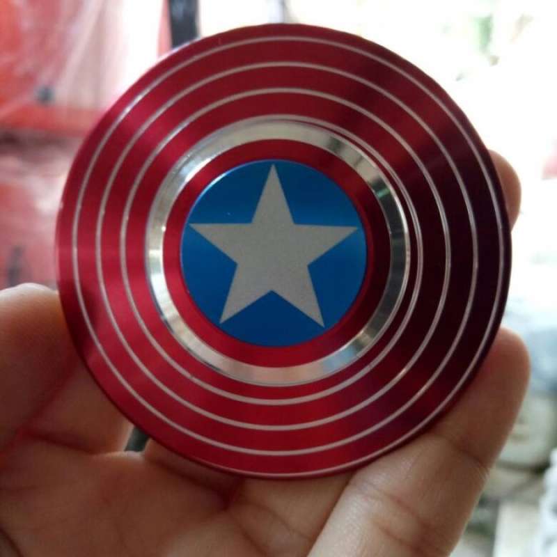 Jual Hand Spinner Captain America/fidget Spiner Captain Amerika Di ...