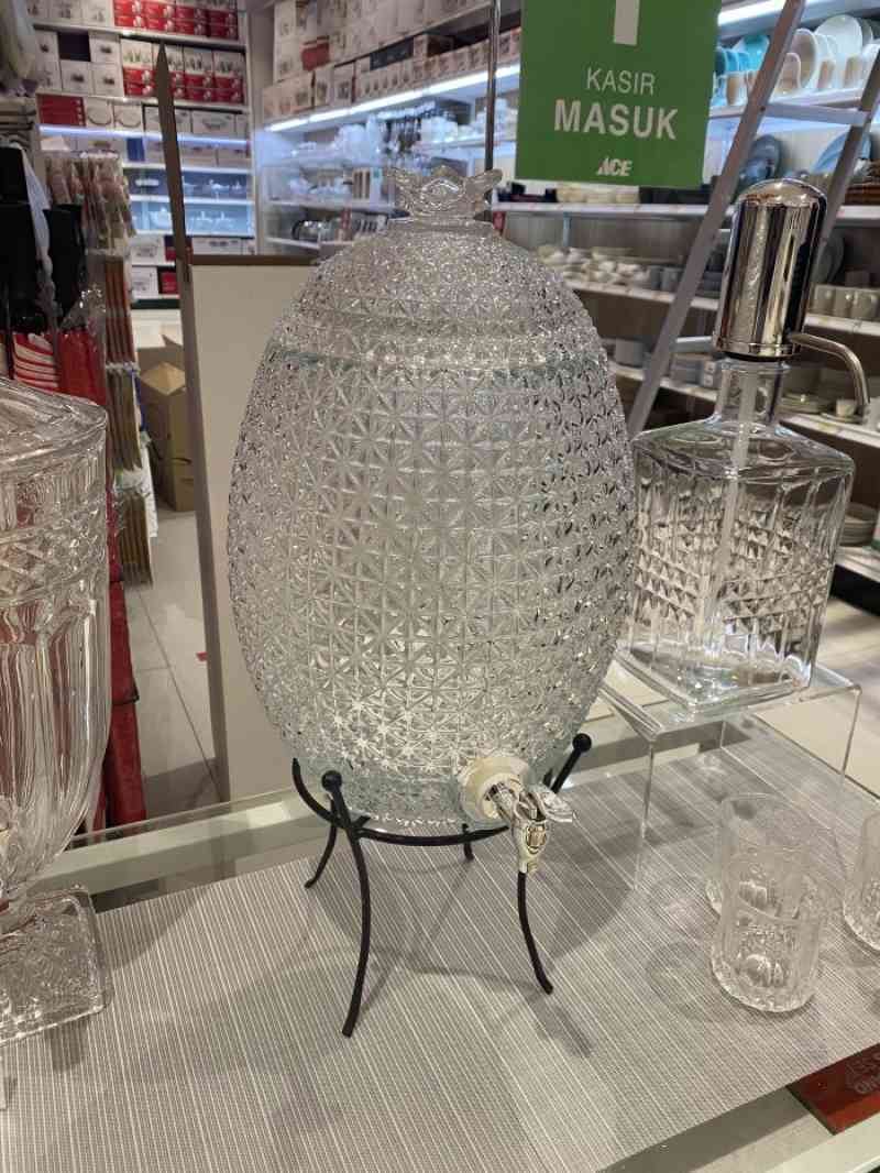 Promo Delicia Dispenser Jus Juice 10 Liter / Dispenser Kaca Nanas ...