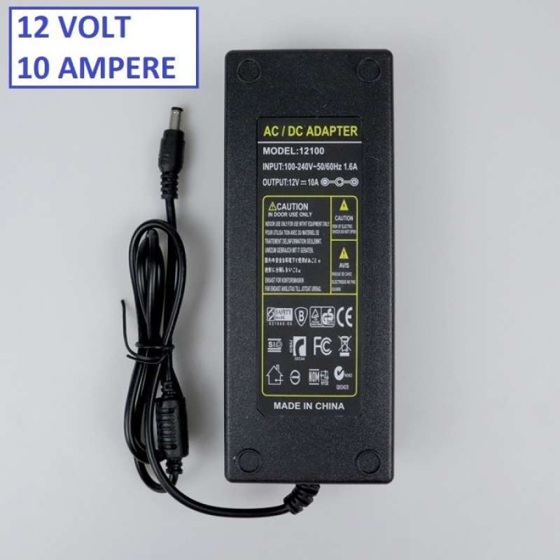 Promo 100% Produk Ori Power Adaptor Adapter Led Strip Monitor Dc 12v ...