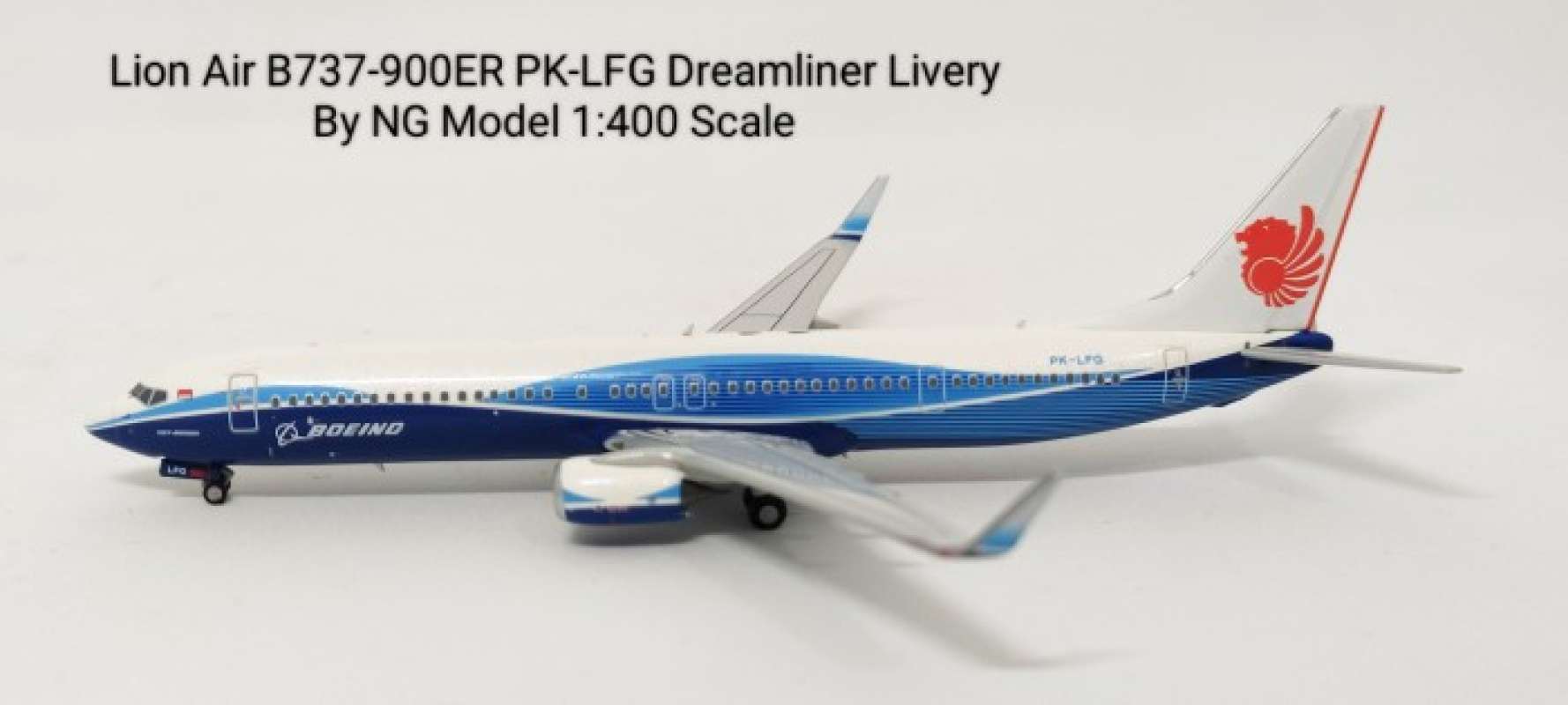 Jual Lion Air B737-900er Pk-lfg Dreamliner Livery By Ng Model 1:400 ...