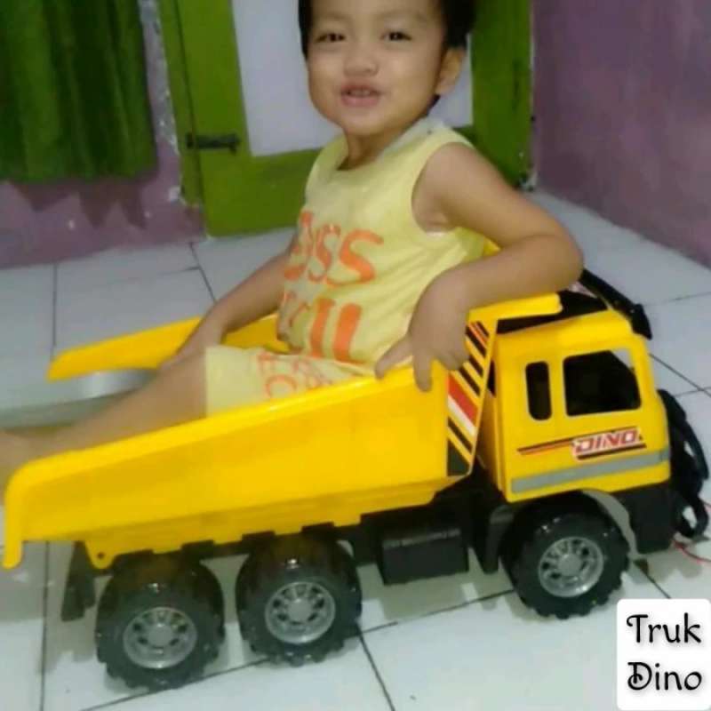 Jual Mainan Mobil Truck Dump Super Jumbo - Mobil Truk Pasir Besar Anak ...