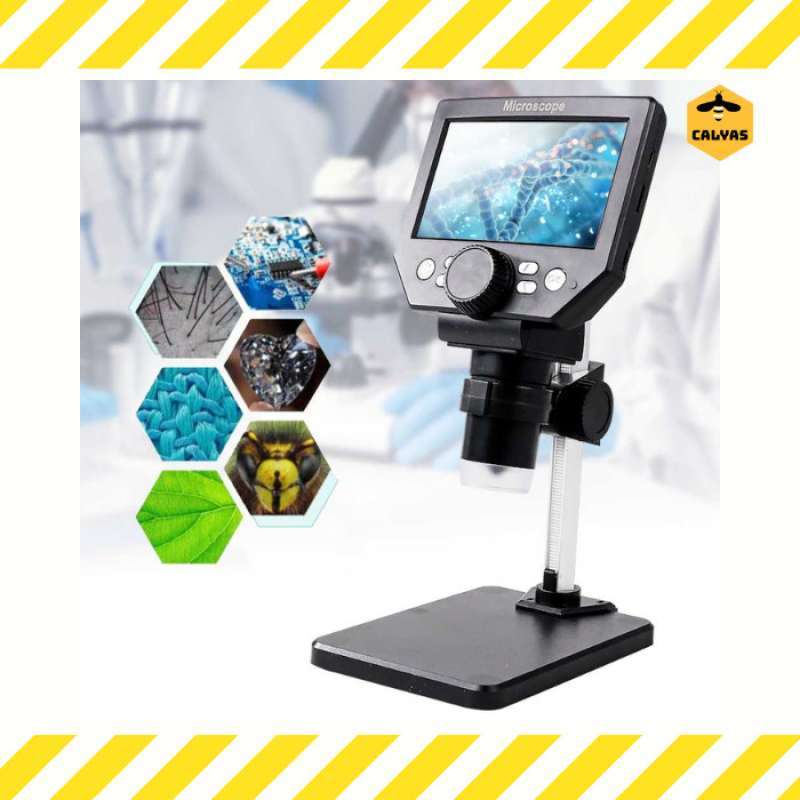 Jual Mikroskop Digital Usb 1000x Magnification Microscope With Monitor ...