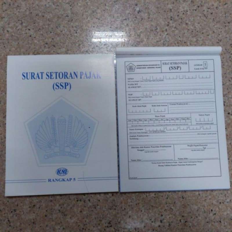 Jual Cu861 Buku Surat Setoran Pajak 5 Rangkap Ssp Di Seller Kingyo - Cengkareng Timur, Kota ...