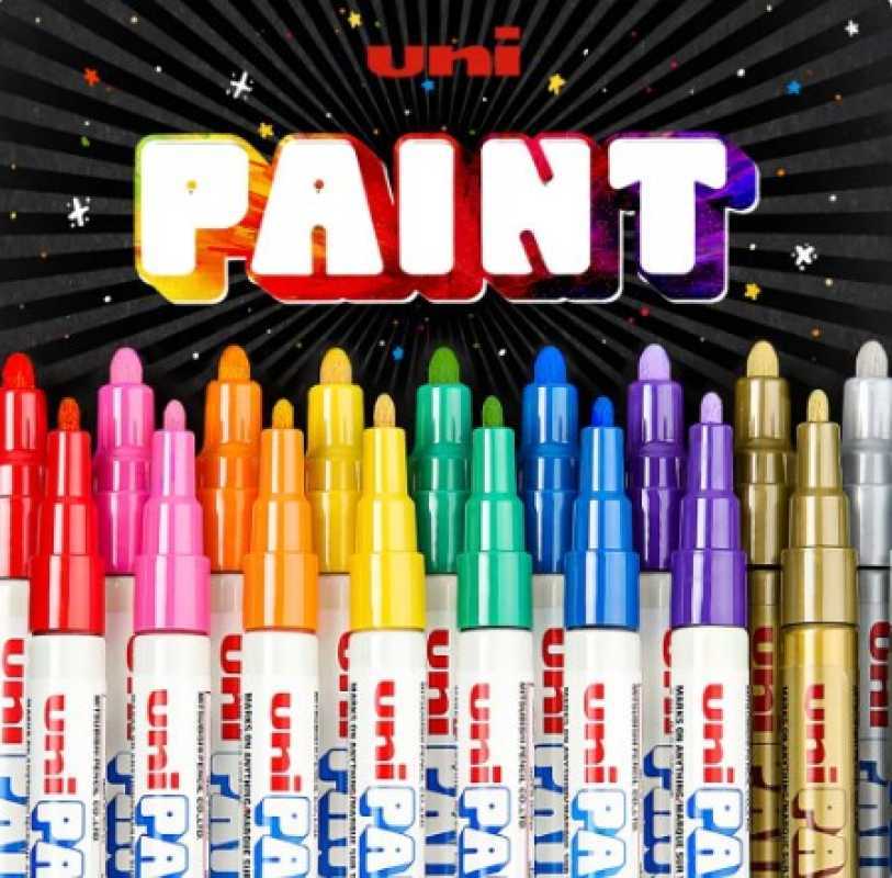 Jual Uni Paint Px20 Spidol Permanen Paint Marker Spidol Ban Spidol Kaca Etc Di Seller Velvet ...