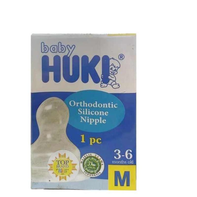 Jual Baby Huki Dot Orthodontic Silicone Nipple M Di Seller Apotek ...