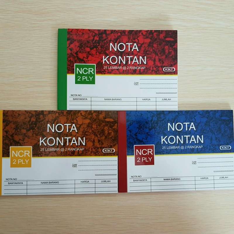 Jual Kiky Nota Kontan Landscape Ncr 2 Ply Kecil Di Seller Velvet Store ...