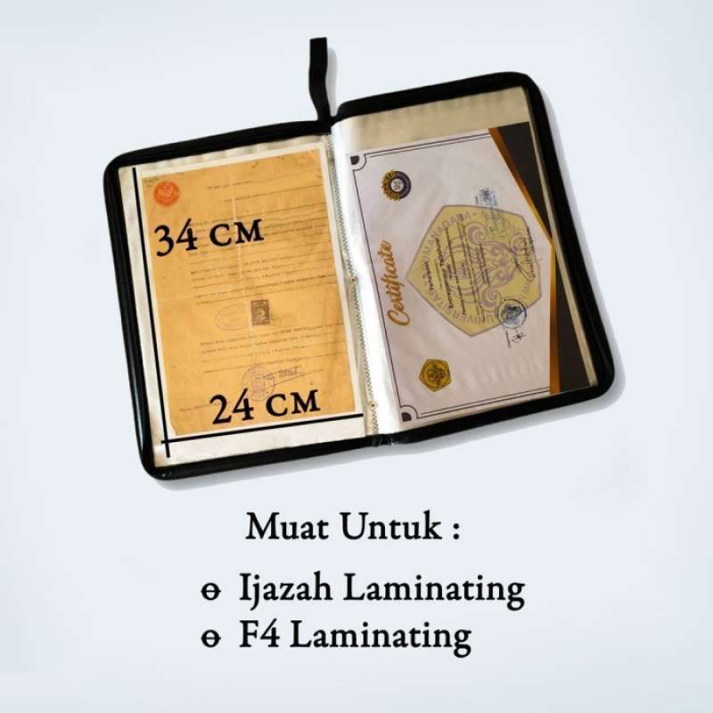 Jual Map Dokumen Keeper Map File Resleting Kulit Anti Air Isi 60 Lembar ...