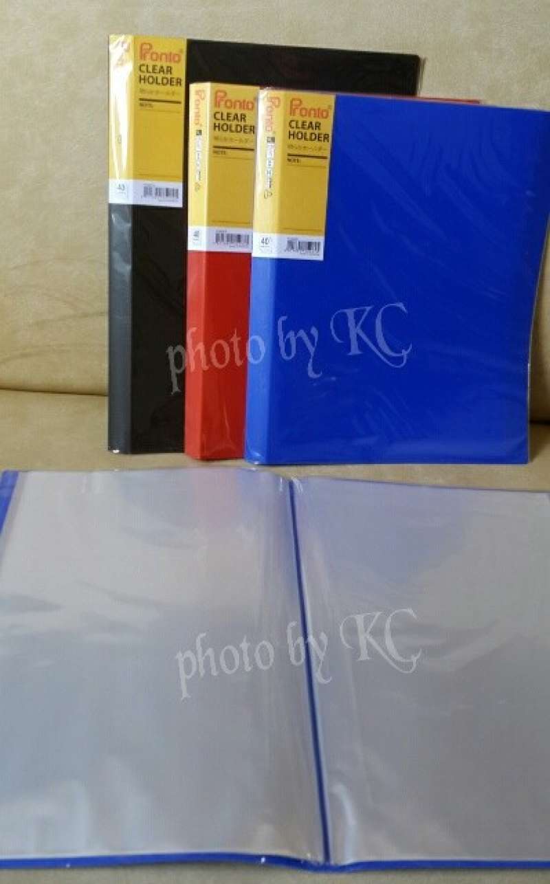 Jual Atk0103pr 40lbr A4 Clear Holder Sheet Pronto Buku Map Plastik File ...