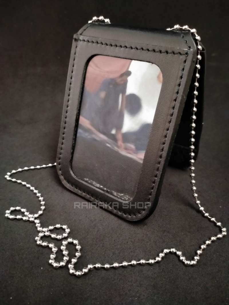 Jual Id Card Name Tag Kulit | Kalung Lencana Logo | Wartawan Pers Di ...