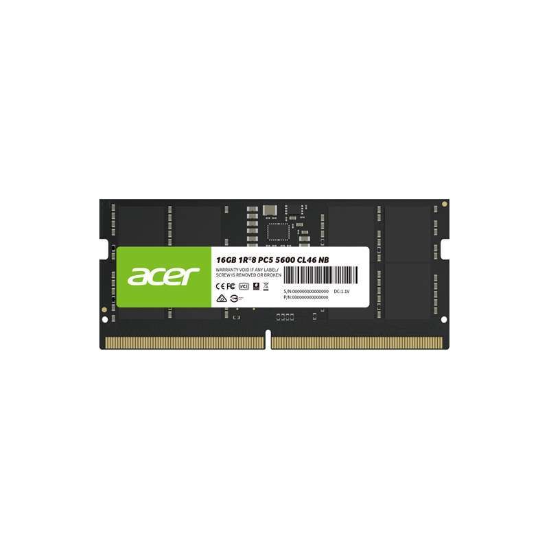 Jual Acer Ddr5 4800 Mhz Cl40 Sd200 Laptop Memory Sodimm - 16 Gb Di ...