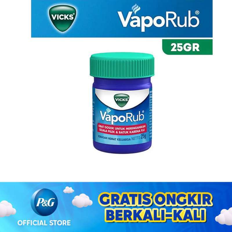 Promo Vicks Vaporub Balsem Obat Gosok 25 G - Diskon 4% Di Seller Fresh ...