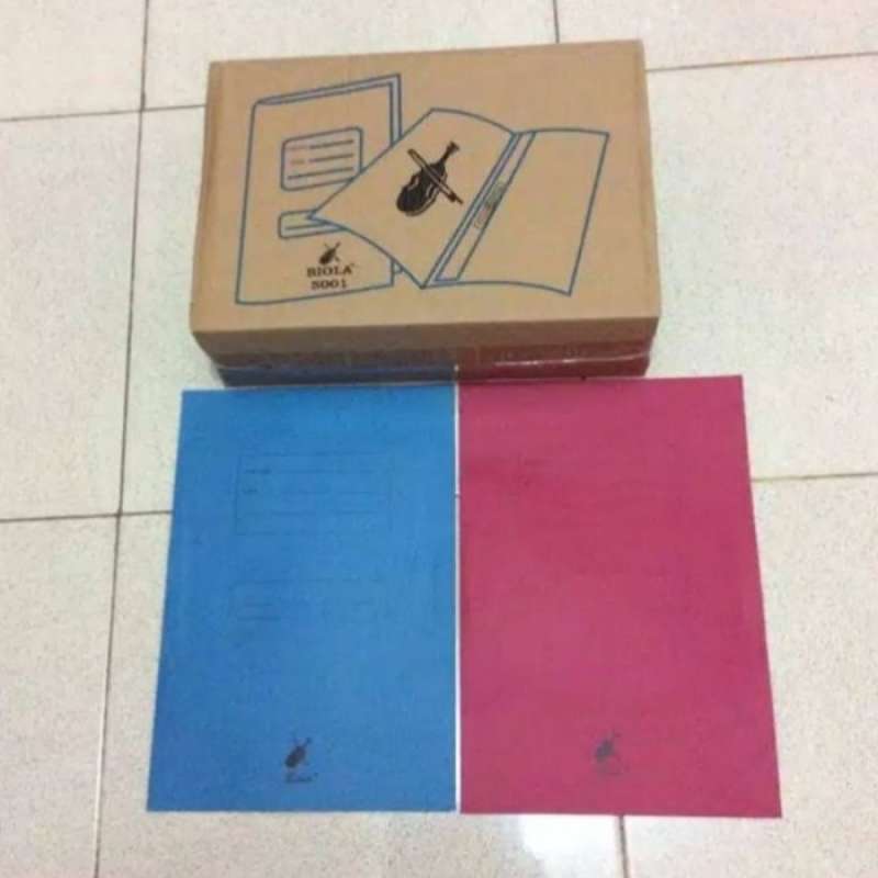 Jual Map Kertas/map Bufallo/map 5002/map Biola - Biru Muda Di Seller ...