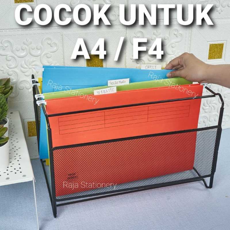 Jual Joyko Suspension File Rack + Folder Hang Map A4 F4 / Map Gantung ...