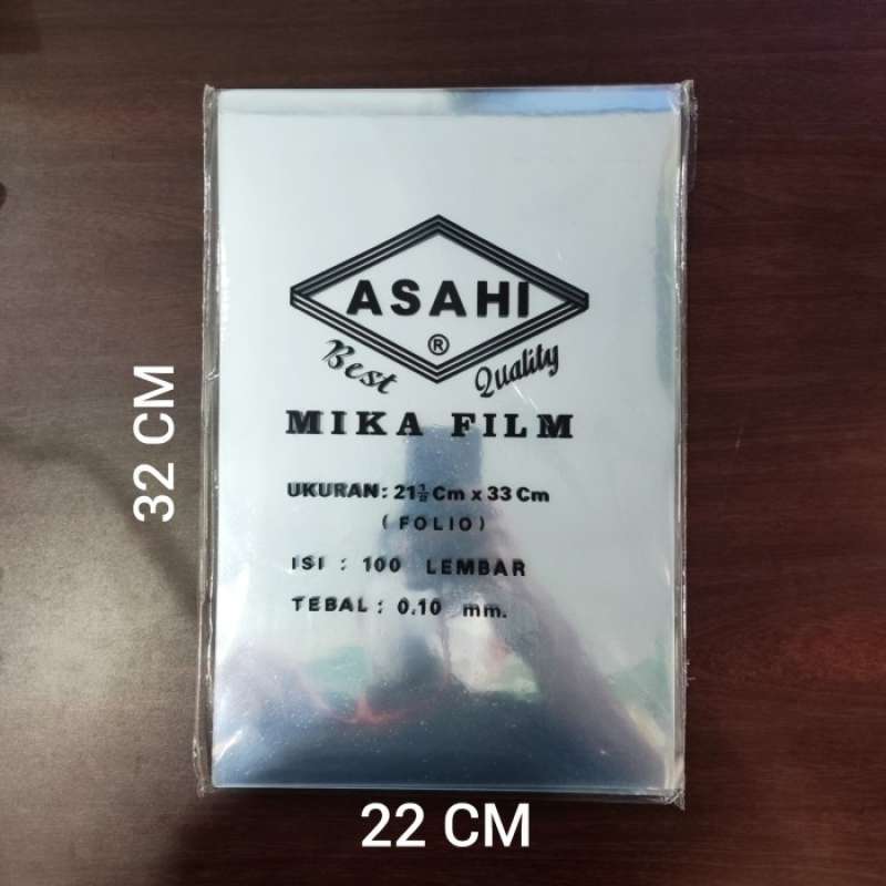 Jual Mika Jilid Film Asahi Ukuran A4 / F4 Tebal 0.10 Mm Di Seller Sunshop - Cengkareng Timur ...
