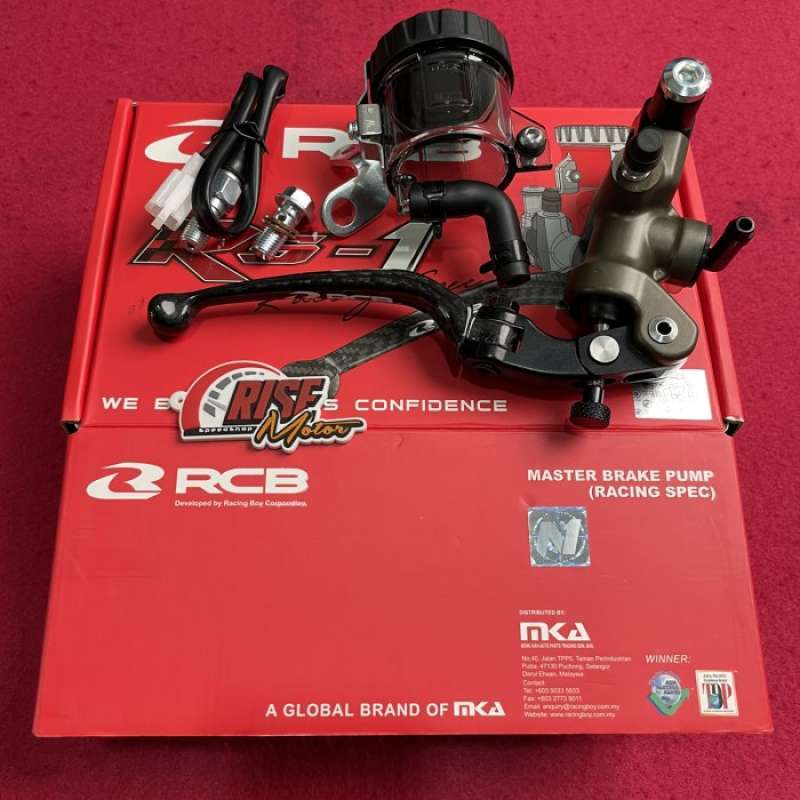 Promo Master Rem Rcb Racing Boy 17 Mm Carbon Lever Diskon 23% Di Seller ...