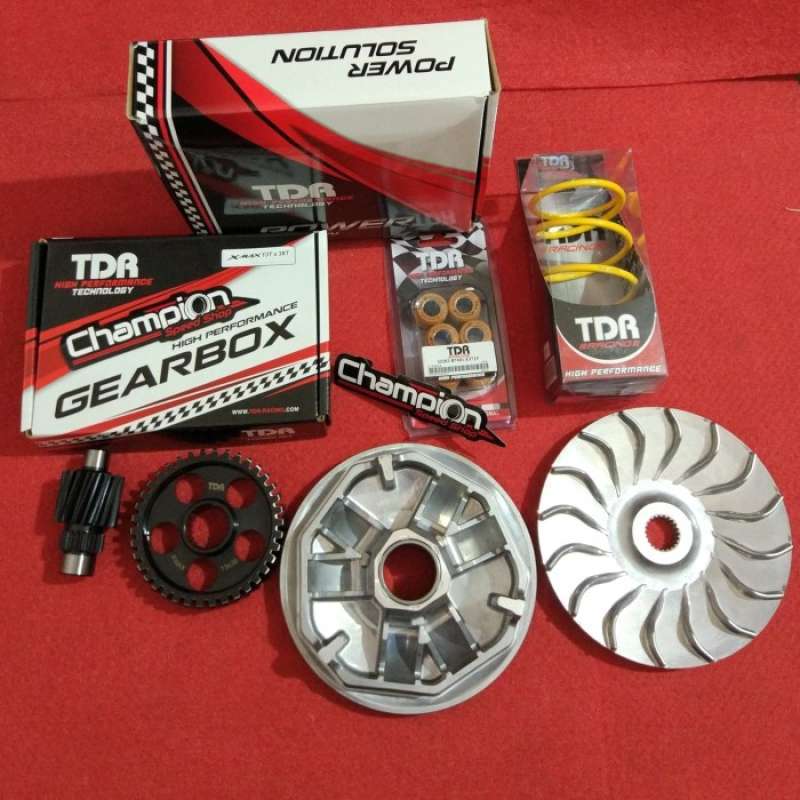 Promo Paket Upgrade Pulley Roller Cvt Gear Ratio Set 13t X 38t Yamaha ...