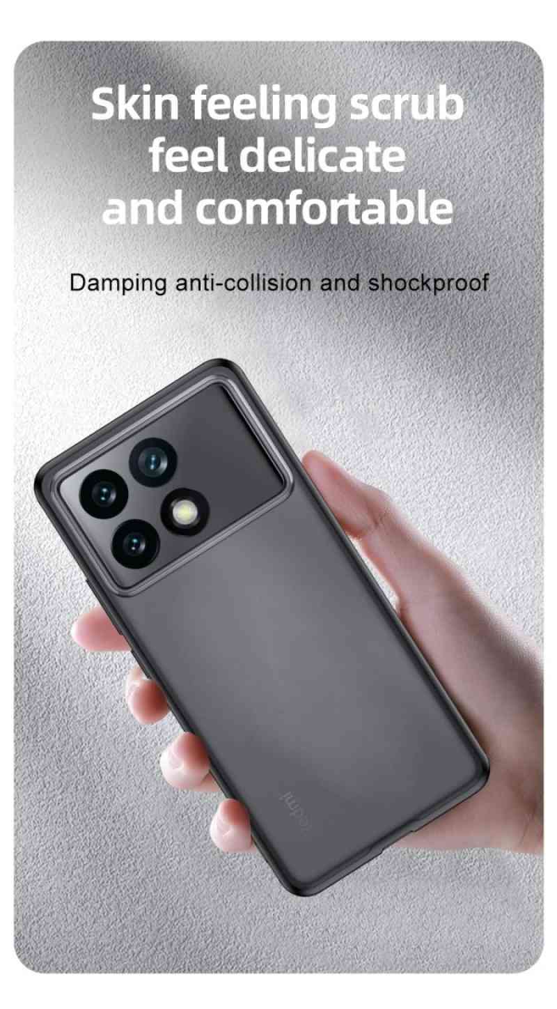Jual Poco X6 5g / X6 Pro 5g Soft Case Tritone Frosted Original - Poco ...