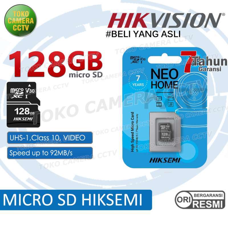 Jual Hikvision Micro Sd 128gb Kartu Memori 128 Gb Memory Card Class 10 Di Seller Toko Camera ...