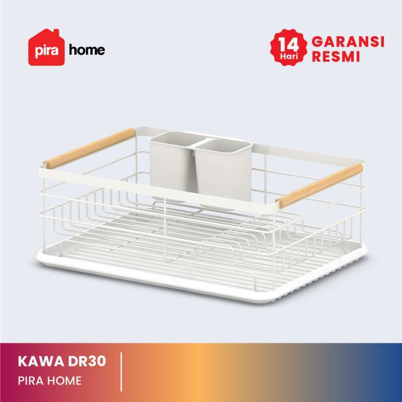Jual Pira Home - Kawa Dr30 Rak Piring / Rak Pengering Piring - White Di ...