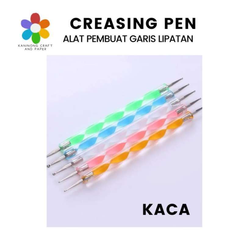 Jual Alat Pelipat Kertas | Creasing Tools | Scoring Pen | Paper Folder ...