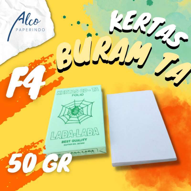 Jual Kertas Buram Kertas Koran Cd Ta Tulung Agung F4 Di Seller