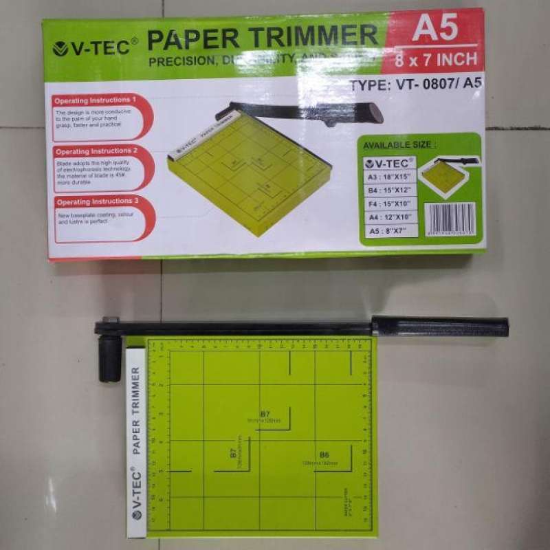 Jual V Tec Alat Pisau Potong Pemotong Kertas A3 A4 A5 B4 F4 A3 Di